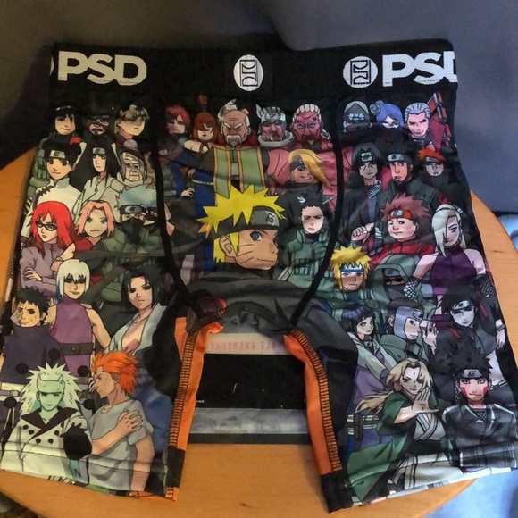 PSD | Accessories | Psd Naruto Shippuden Youth Boxer Brief | Poshmark
